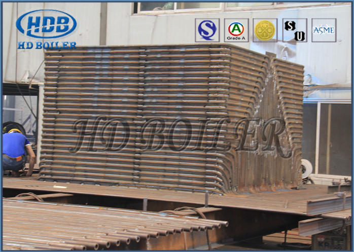 ASME Boiler Pressure Parts Water Wall Panels For Sugar Mill Automatic ...